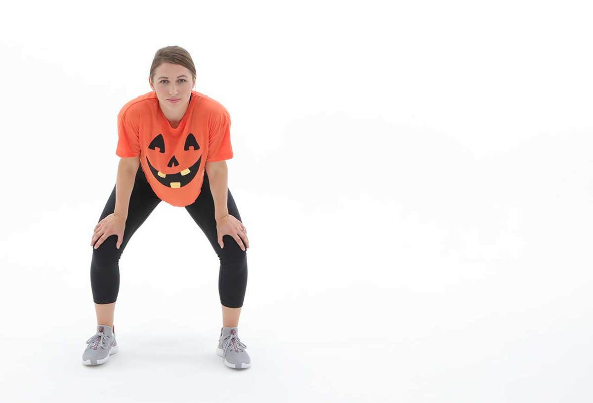 A Spooky, Sweaty Halloween Workout You Can Do Anywhere