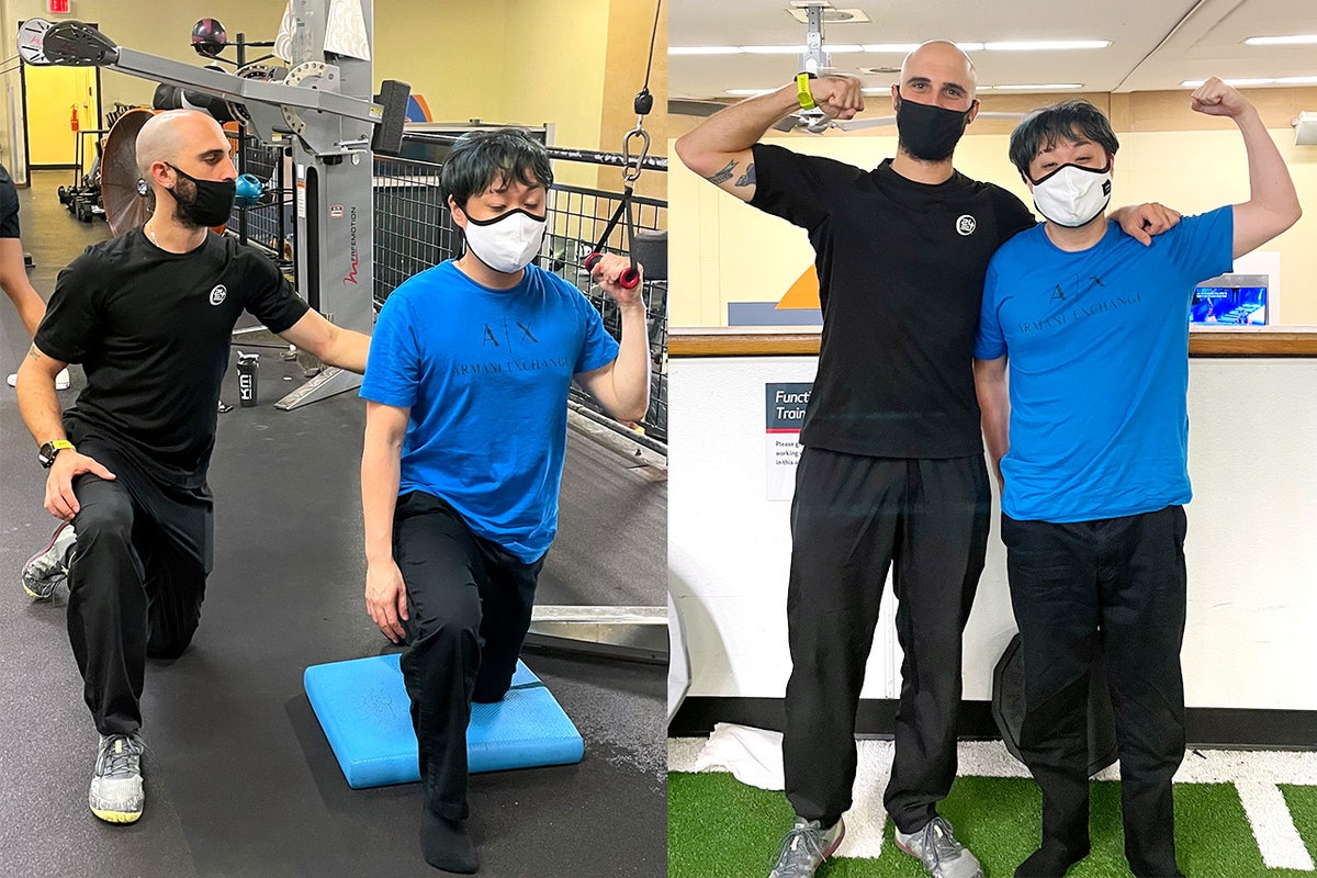 Ian “Walks the Talk” of Fitness